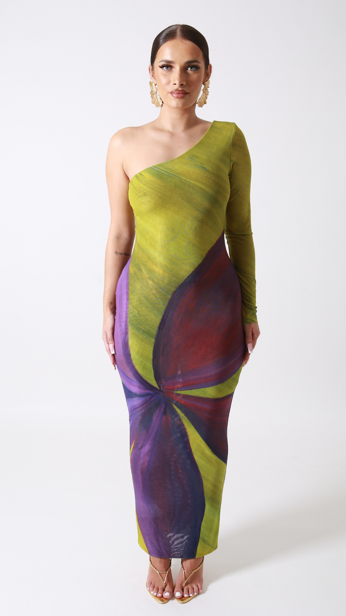 Nyx One Shoulder Dress – Farai London